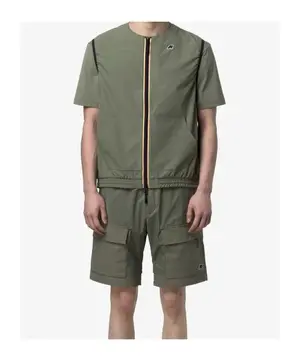 K-WAY Zip Sleeveless Coat