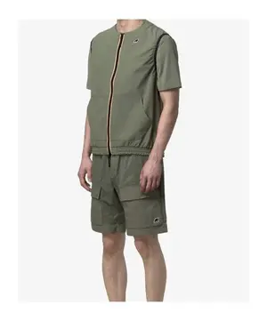 K-WAY Zip Sleeveless Coat