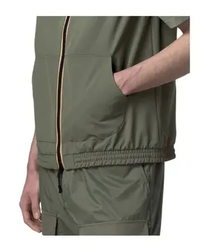 K-WAY Zip Sleeveless Coat