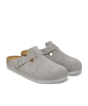 BIRKENSTOCK Boston Buckle-strap Slip-on Clogs