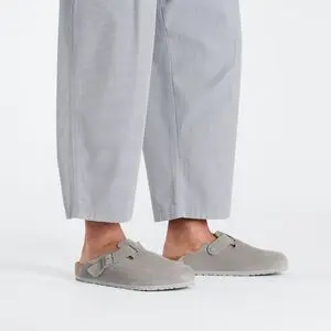 BIRKENSTOCK Boston Buckle-strap Slip-on Clogs