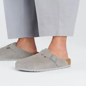 BIRKENSTOCK Boston Buckle-strap Slip-on Clogs