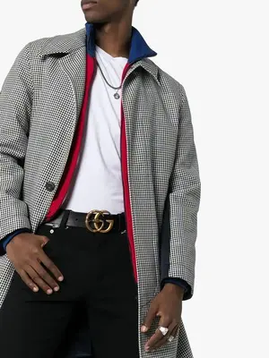 Gucci Double G Snake Buckle Belt