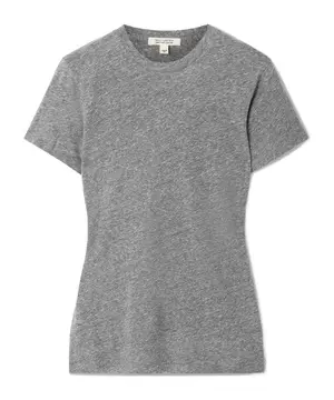 NILI LOTAN Lana Crew Neck T-shirt - Grey