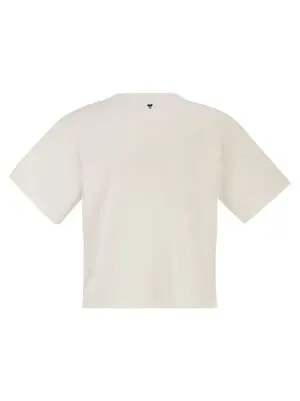 Max Mara Graphic Printed Crewneck T-shirt - White