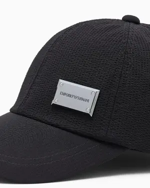 Emporio Armani Logo-plaque Baseball Cap