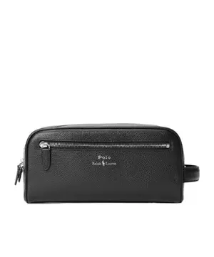 Polo Ralph Lauren Zippered Toiletry Bag - Black
