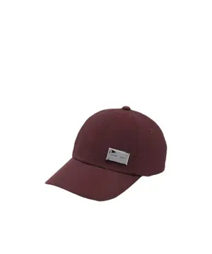 Emporio Armani Logo-plaque Baseball Cap - Red