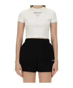 ROTATE BY BIRGER CHRISTENSEN Logo Short-sleeved T-shirt