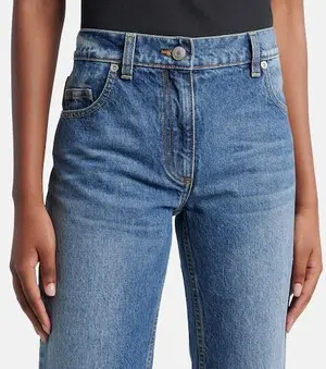 Magda Butrym Faded Capri Jeans