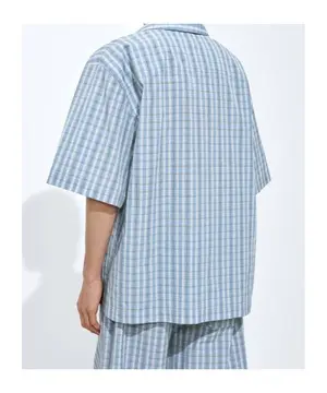 Bottega Veneta Cotton And Silk Check Pajama Shirt