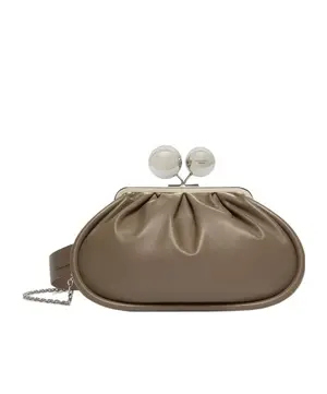 Max Mara Milva Medium Pasticcino Bag - Mud