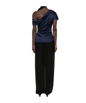 Simkhai One-shoulder Draped Top