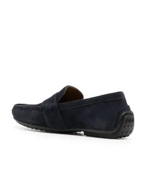 Polo Ralph Lauren Penny-slot Slip-on Loafers - Black