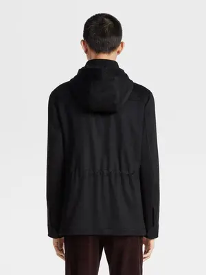 Zegna Oasi Elements Cima Drawstring Over Jacket