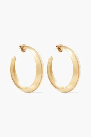 Zimmermann Tone Enamel Hoop Earrings