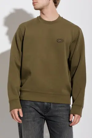 Emporio Armani Sweatshirt With Embossed Logo