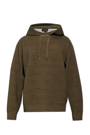 Emporio Armani Monogram Sweatshirt - Green