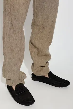 Emporio Armani Suede Loafers