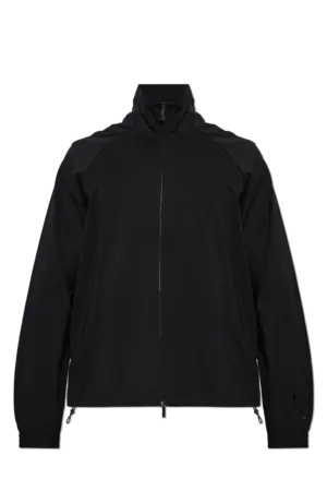 Emporio Armani Sweatshirt With Embroidered Logo On The Sleeve - Black