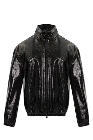 COURREGES Jacket With Stand-up Collar - Black
