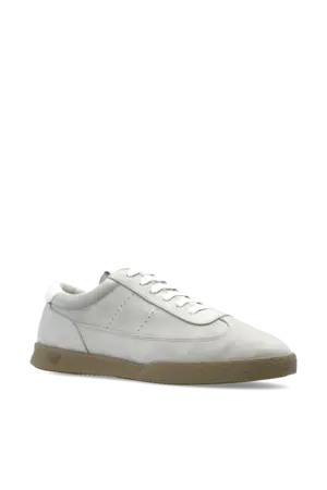 Emporio Armani Suede Low-top Lace-up Sneakers