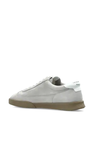 Emporio Armani Suede Low-top Lace-up Sneakers