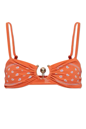 Christopher Esber Orbit" Bikini Top - Orange