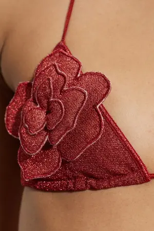 Oseree Two-piece Swimsuit With Lurex Thread