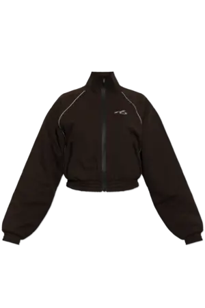 Balenciaga Sweatshirt With Logo - Brown