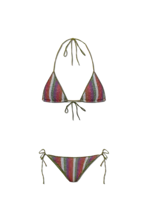 Oseree Two-piece Swimsuit With Lurex Thread - Multicolour