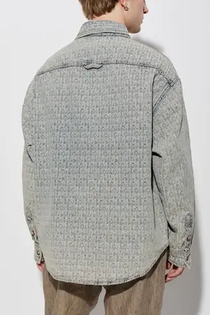 Emporio Armani Denim Shirt With 'vintage' Effect