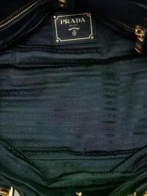 Prada Tessuto Satchel Bag - Blue