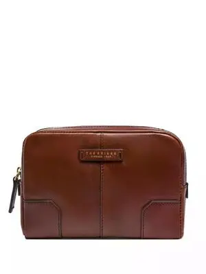 THE BRIDGE Vespucci Leather Zip-around Clutch Bag - Brown