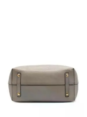 Burberry Leather Marais Belt Bag Satchel - Grey