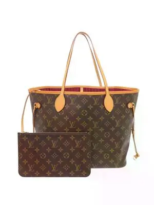 LOUIS VUITTON Monogram Neverfull Mm Tote Bag