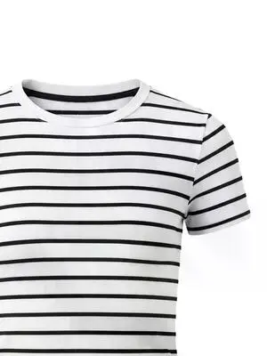 PATRICK ASSARAF Striped Crewneck T-shirt