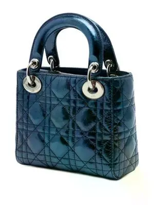 Dior Mini Lady Satchel - Blue