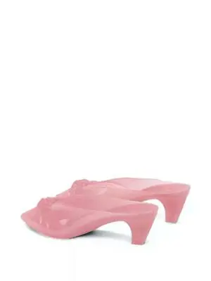 Chloé Knotted Pointed-toe Mules