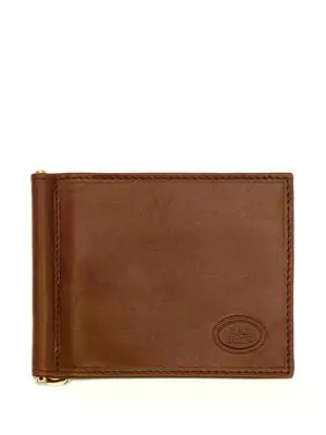 THE BRIDGE Story Leather Money-clip Wallet - Brown