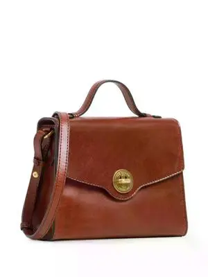 THE BRIDGE Leather Tote Bag - Brown