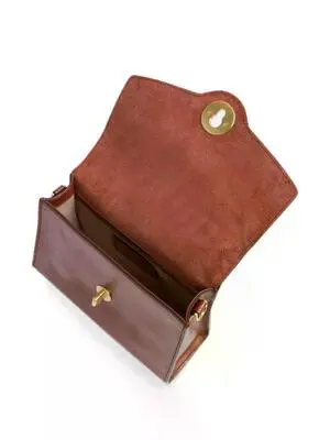 THE BRIDGE Leather Tote Bag - Brown
