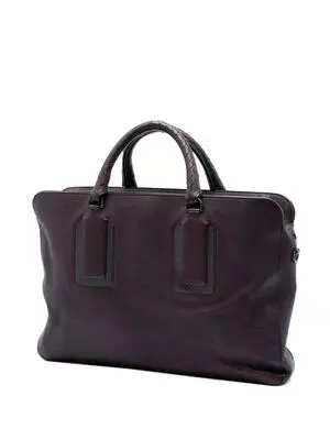 Bottega Veneta Leather Business Bag