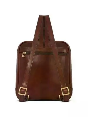 THE BRIDGE Leather Zip-fastening Backpack