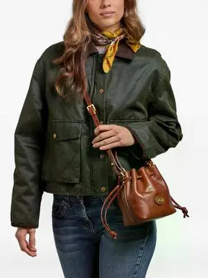 THE BRIDGE Leather Bucket Bag