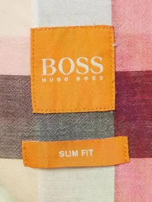 BOSS Cotton Plaid Shirt