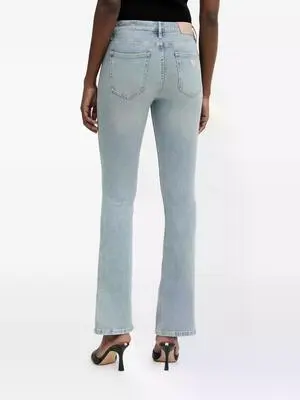 Guess Faded Flared Jeans - Blue