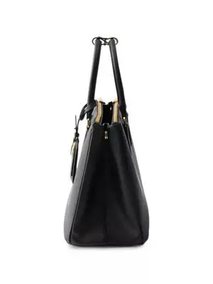 Prada Galleria Large Saffiano Leather Bag - Black