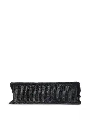Jacquemus Small Le Spiaggia Raffia Tote Bag
