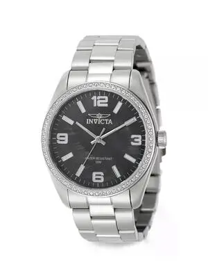 INVICTA Specialty Crystal-embellishment 38mm Watch - Black